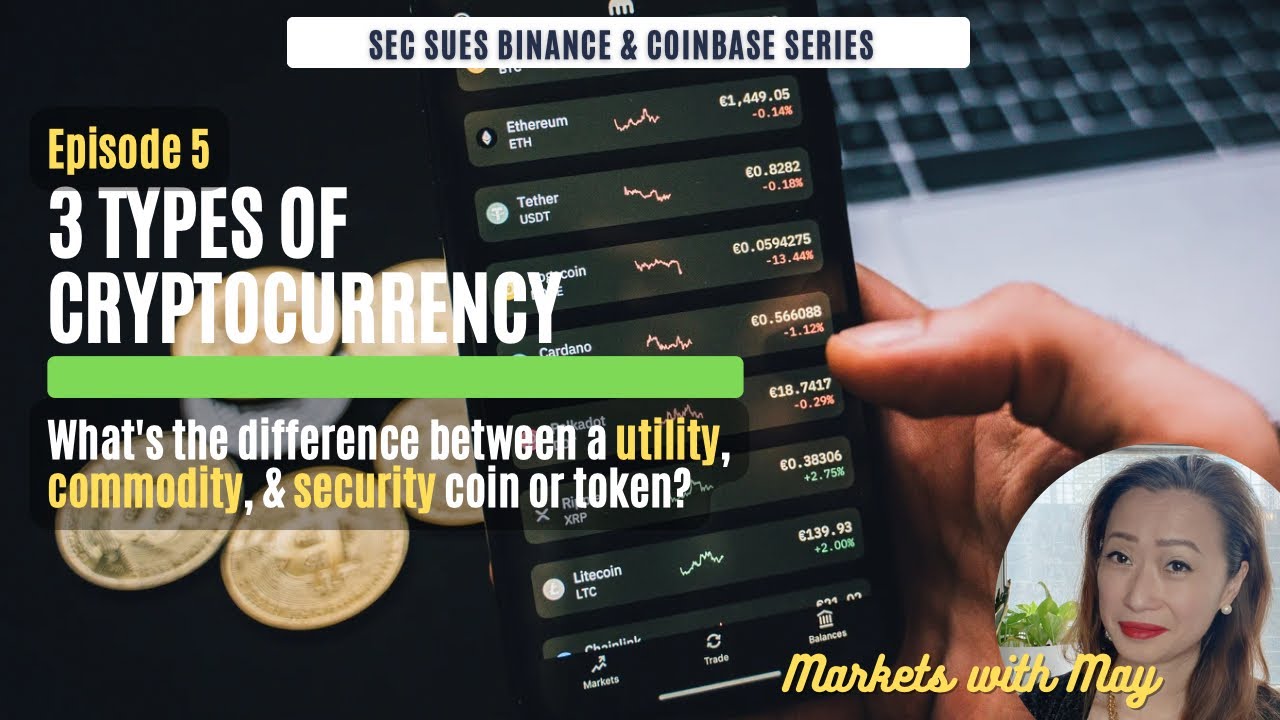 Ep 5: 3 Types of Cryptocurrency (Utility, Commodity, Security Tokens ...