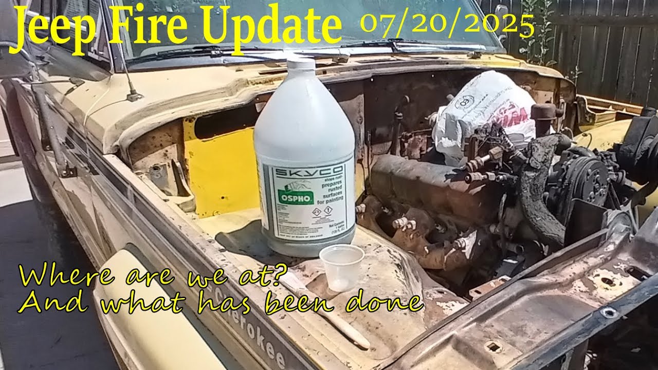Jeep Update 07/20/2025 SW Idaho Overlanding's 1977 Jeep Cherokee Fire ...