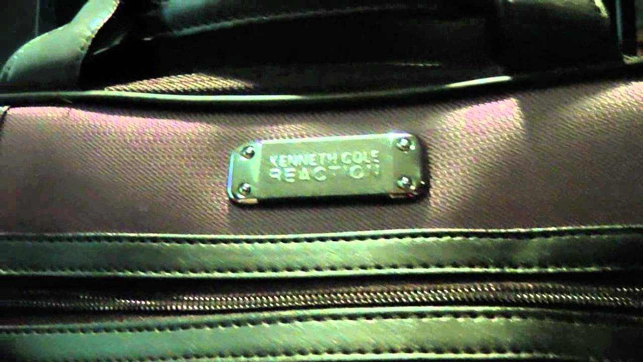 Kenneth Cole Reaction R-Tech bag for iPad and netbooks - YouTube