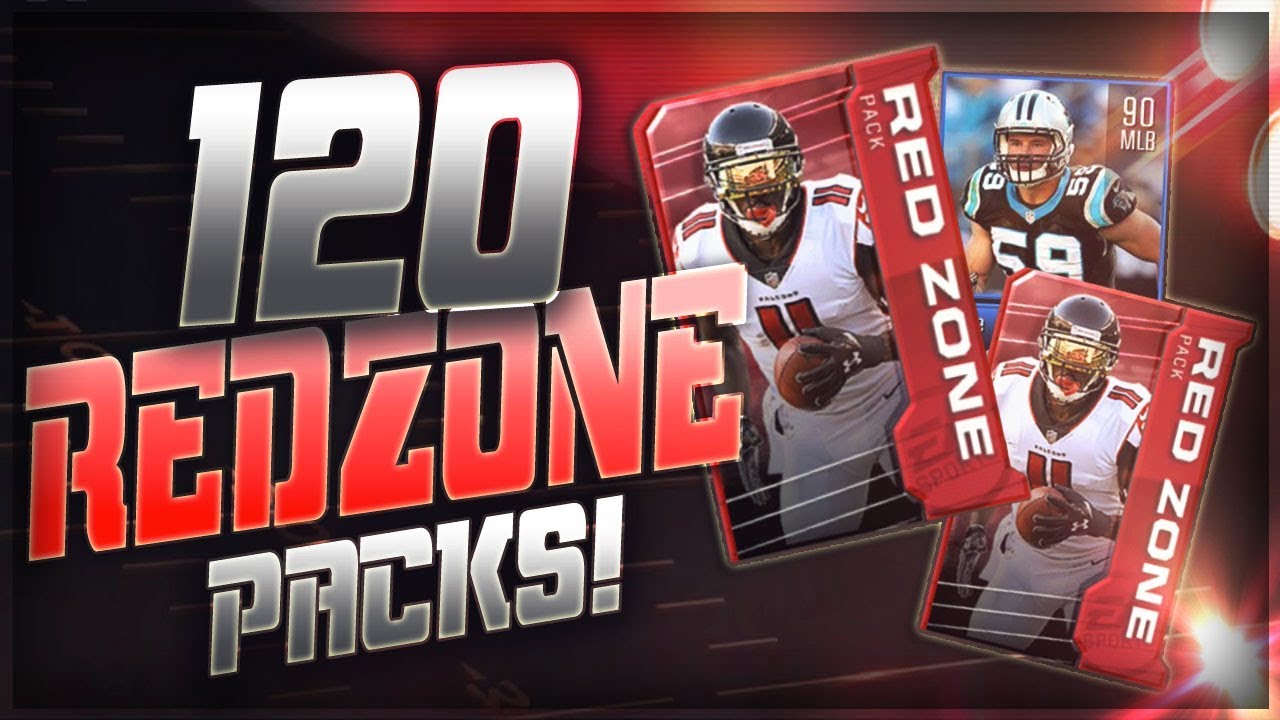*120* RED ZONE PACK OPENING!! MADDEN OVERDRIVE EARLY SHOWCASE ...