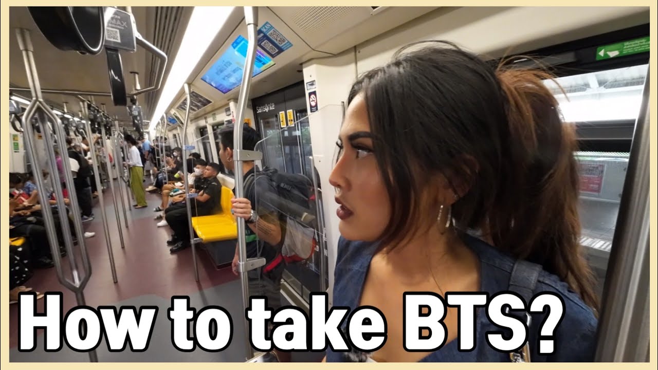 [Thai Culture] How to take the BTS train in Bangkok? - YouTube