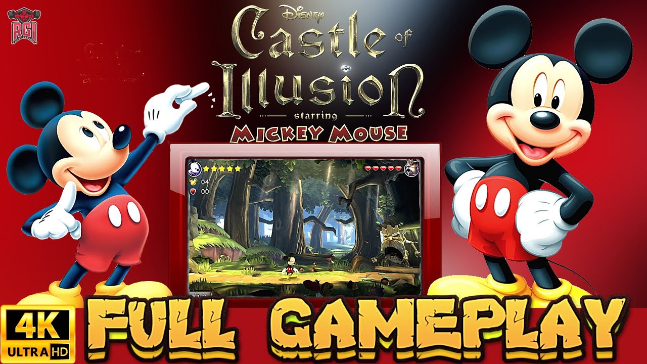 Castle of Illusion Starring Mickey Mouse (PC) Full Gameplay in 1080p ...