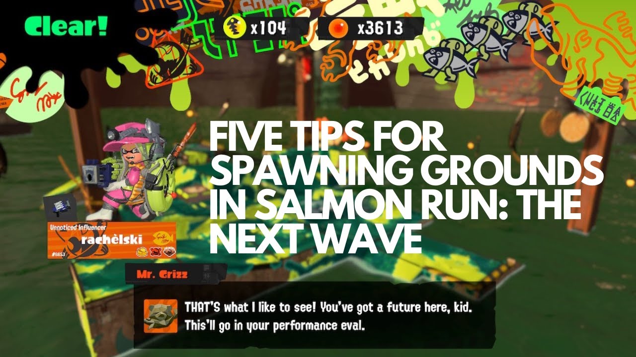 Five tips for SPAWNING GROUNDS in Salmon Run: The Next Wave - YouTube