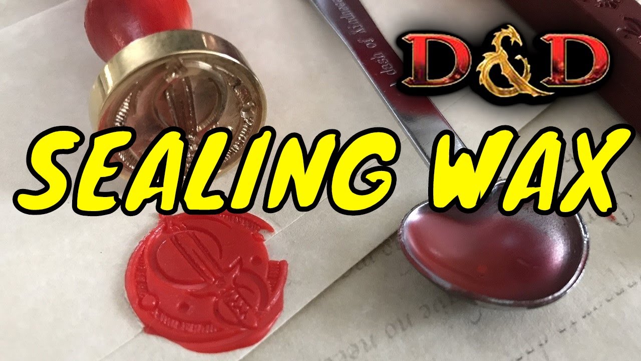 What to Use Sealing Wax for in Dungeons & Dragons 5E 🔴LIVE - YouTube