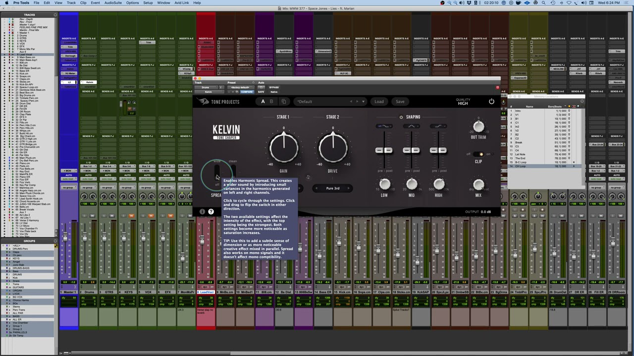 Tone Projects - Kelvin Tone Shaper - Mixing With Mike Plugin of the ...