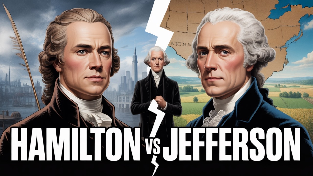 HAMILTON VS. JEFFERSON: THE RIVALRY THAT INVENTED THE TWO-PARTY SYSTEM ...