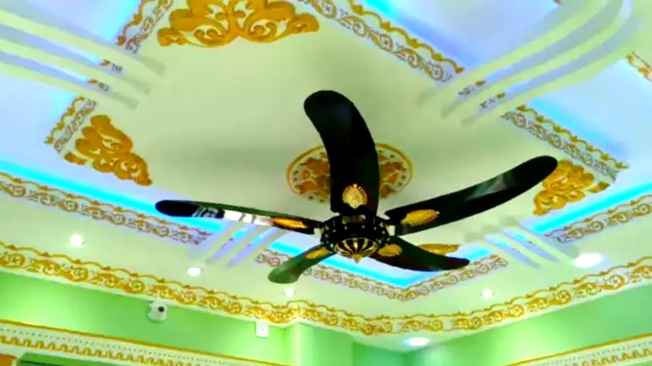 berger golden color ceiling design - YouTube
