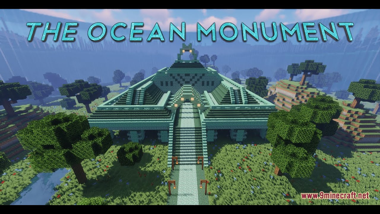 Lets decorate Ocean Monument part 2 In Minecraft Survival @GamerFleet ...