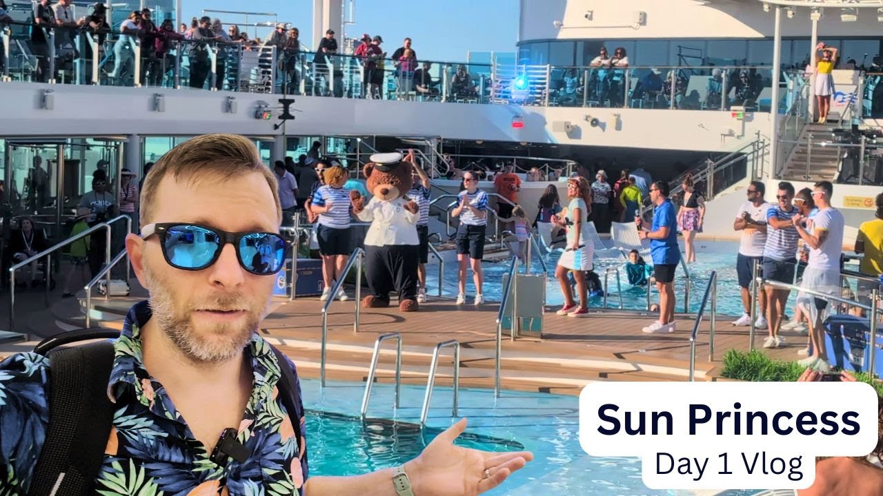 *Improved* First Day on the new Sun Princess! - Embarkation, O'Malley's ...