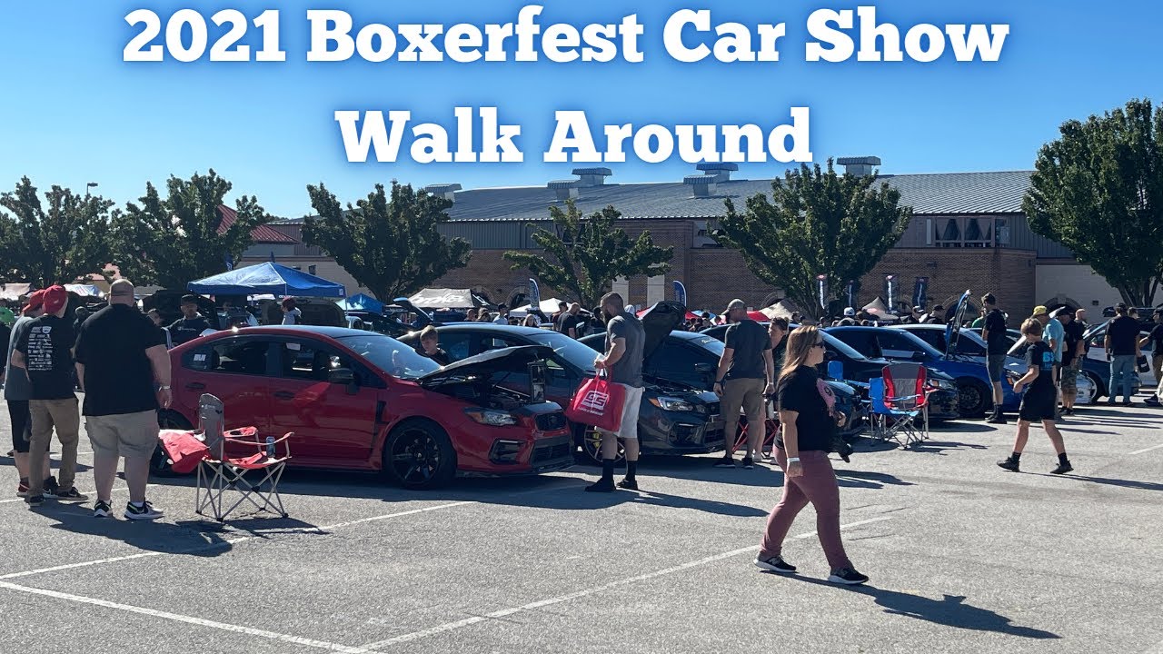 2021 Subaru Boxerfest Car Show | Vendor Cars Walk Around - YouTube