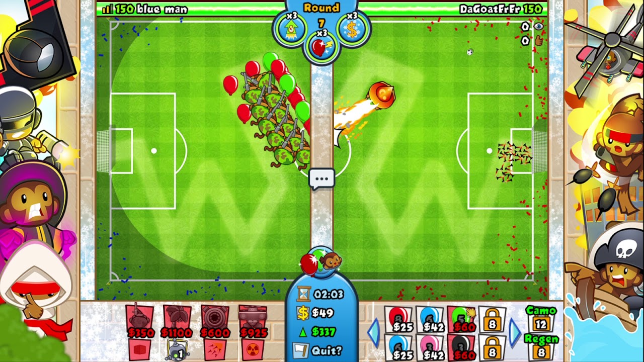 Bloons TD Battles crowded Sniper Monkey！！ - YouTube