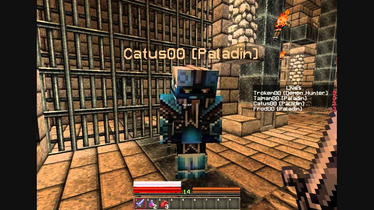 Let's Play Minecraft w/ family - Wither's Challenge AGAIN #1 - YouTube