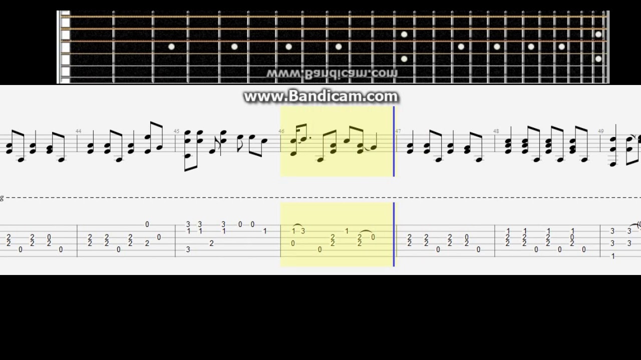 Stay - Rihanna # Acoustic tabs guitar lesson note - YouTube