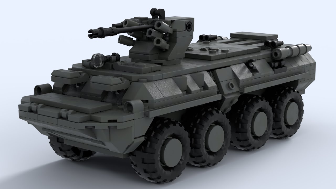 Lego (MOC) BTR 82 (510) - YouTube