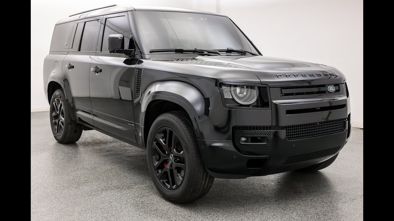 Land Rover Defender Matte Wrap Project - YouTube