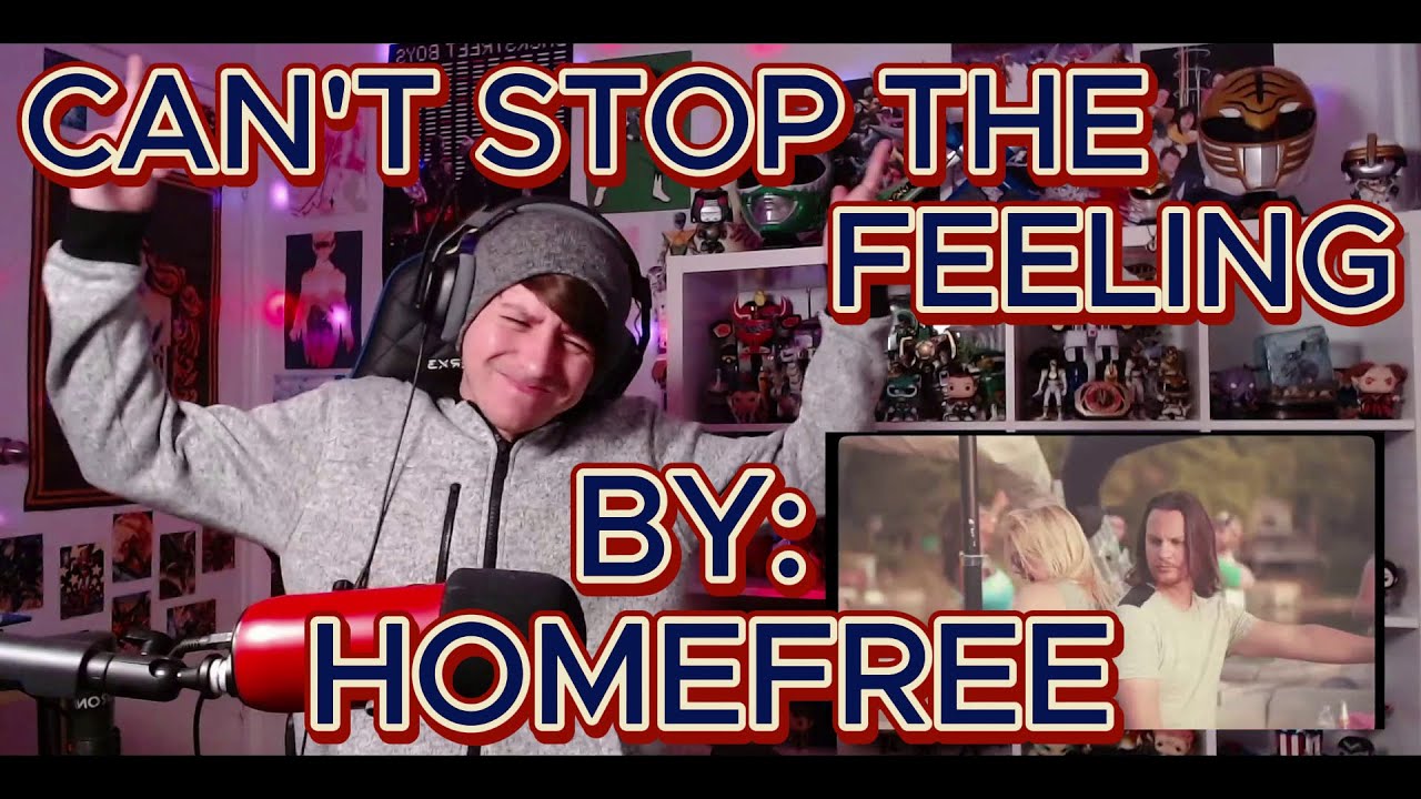 WHAT A PARTY!!!!!! Blind reaction to Home Free - Can't Stop The Feeling ...