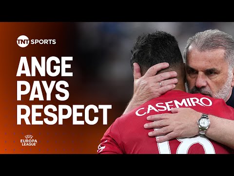 Tottenham 1-0 Man United: Ange Postecoglou consoles Man United squad after Europa League glory 🏆