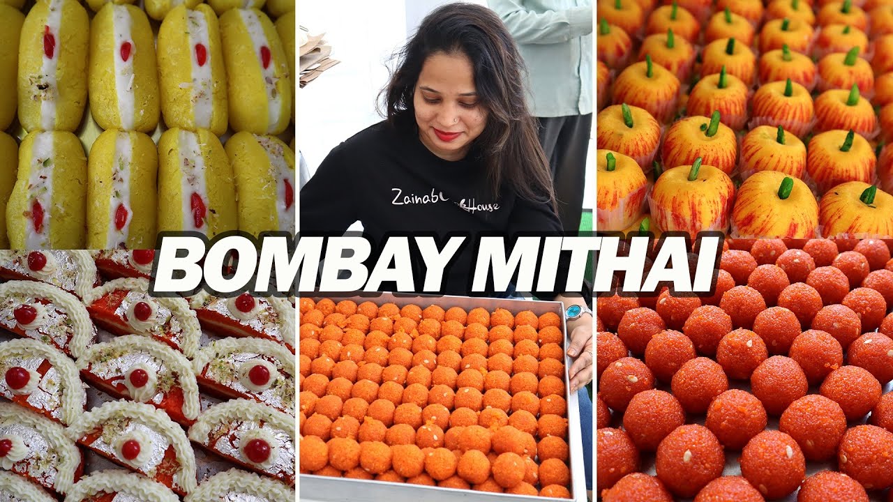 Bombay Mithai | Most Famous Muslim Sweets | Street food of Mohammed Ali ...