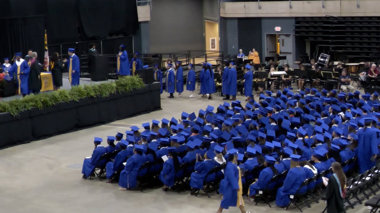 Wicomico High Class of 2022 Commencement Part 1 - YouTube