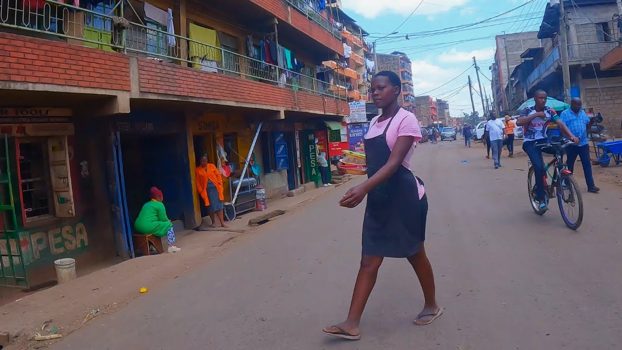 Kariobangi North neighborhoods along Kamunde road inside Nairobi`s ...