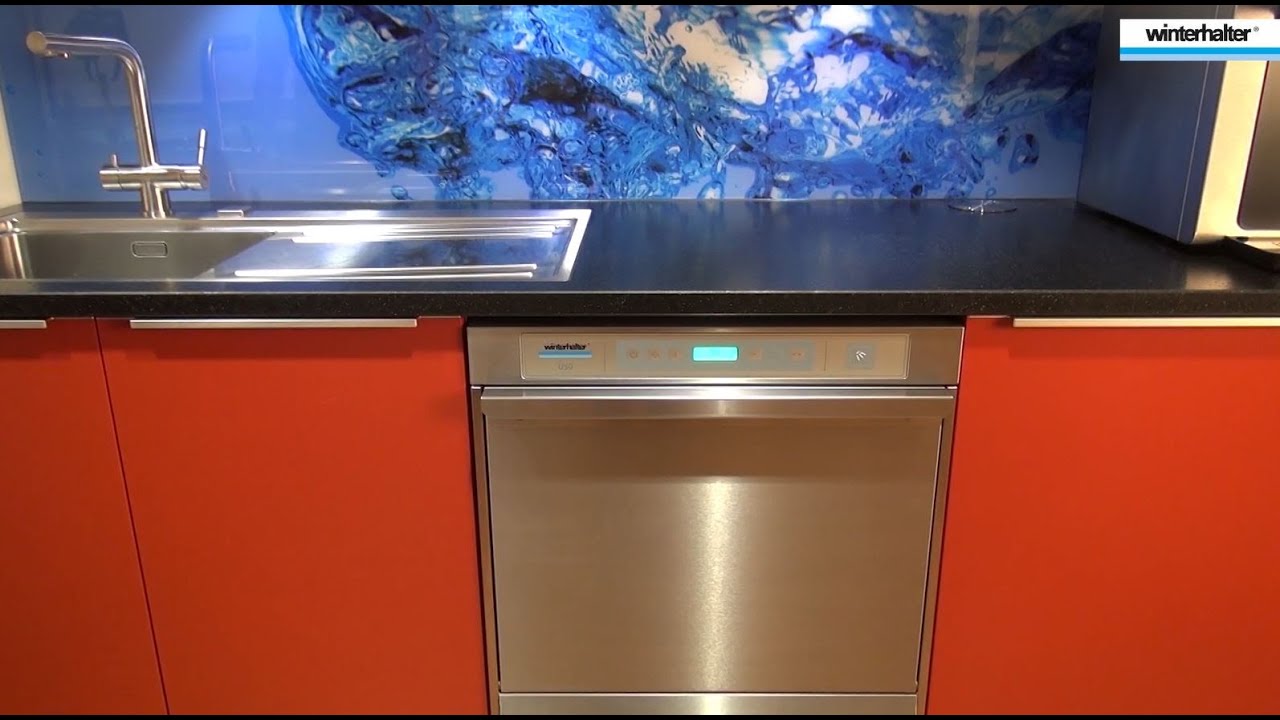 Winterhalter U50 |Cómo usar un Lavavajillas profesional en restaurantes ...