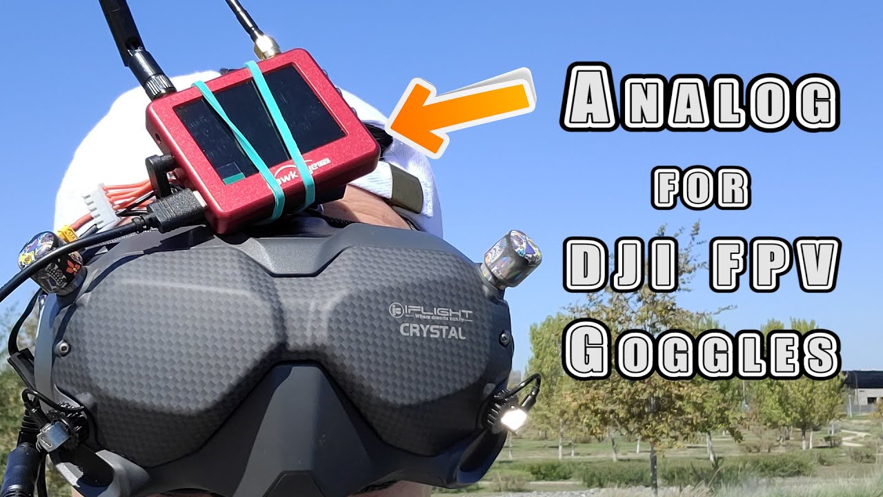 Analog Solution for DJI FPV Goggles // Hawkeye Flight Master II 📺 - YouTube