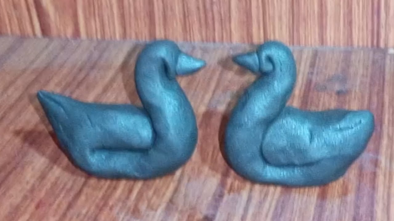 Duck Making With Clay || Clay Duck Making || Amazing Clay Work - YouTube