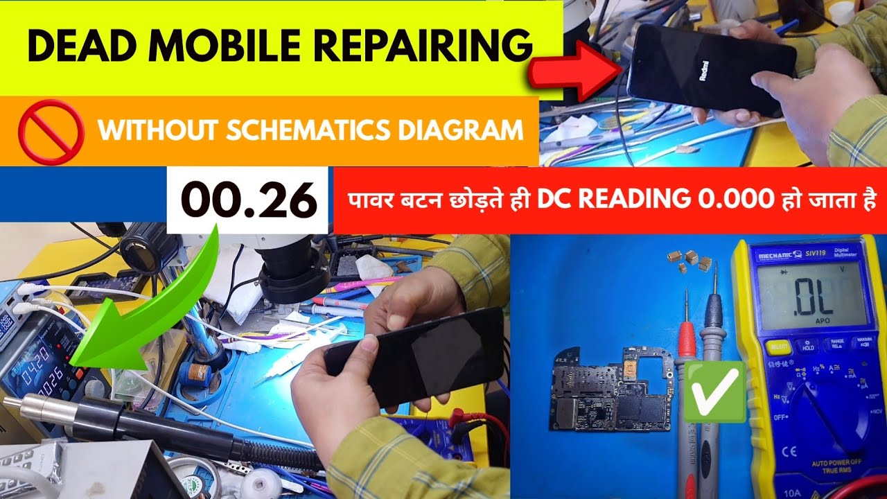 All Dead Mobile Repairing :How to Repair Dead Mobile Without Schematics ...