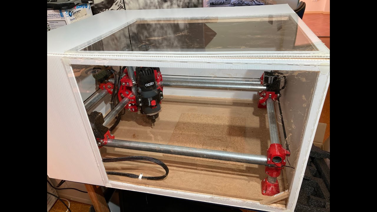 Enclosure for the MPCNC ( The easy way ) - YouTube