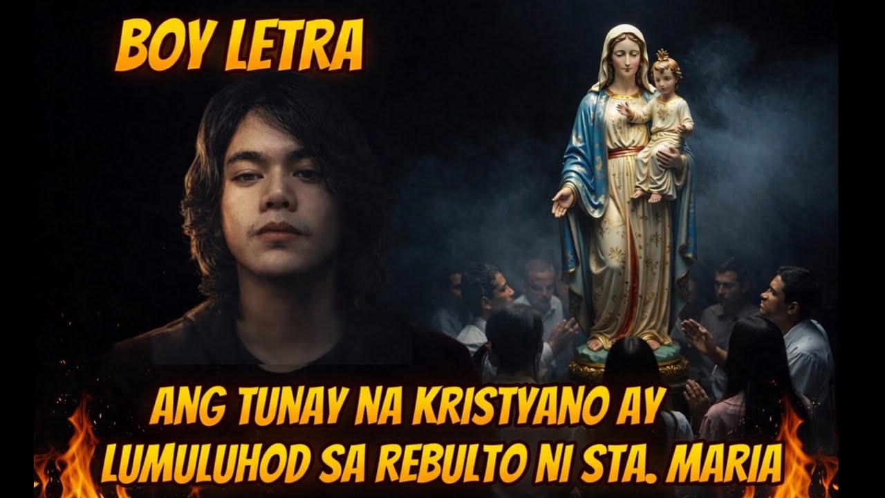 DEBATE: 😱TUNAY NA KRISTIANO DAPAT LUMUHOD SA REBULTO NI STA. MARIA ...