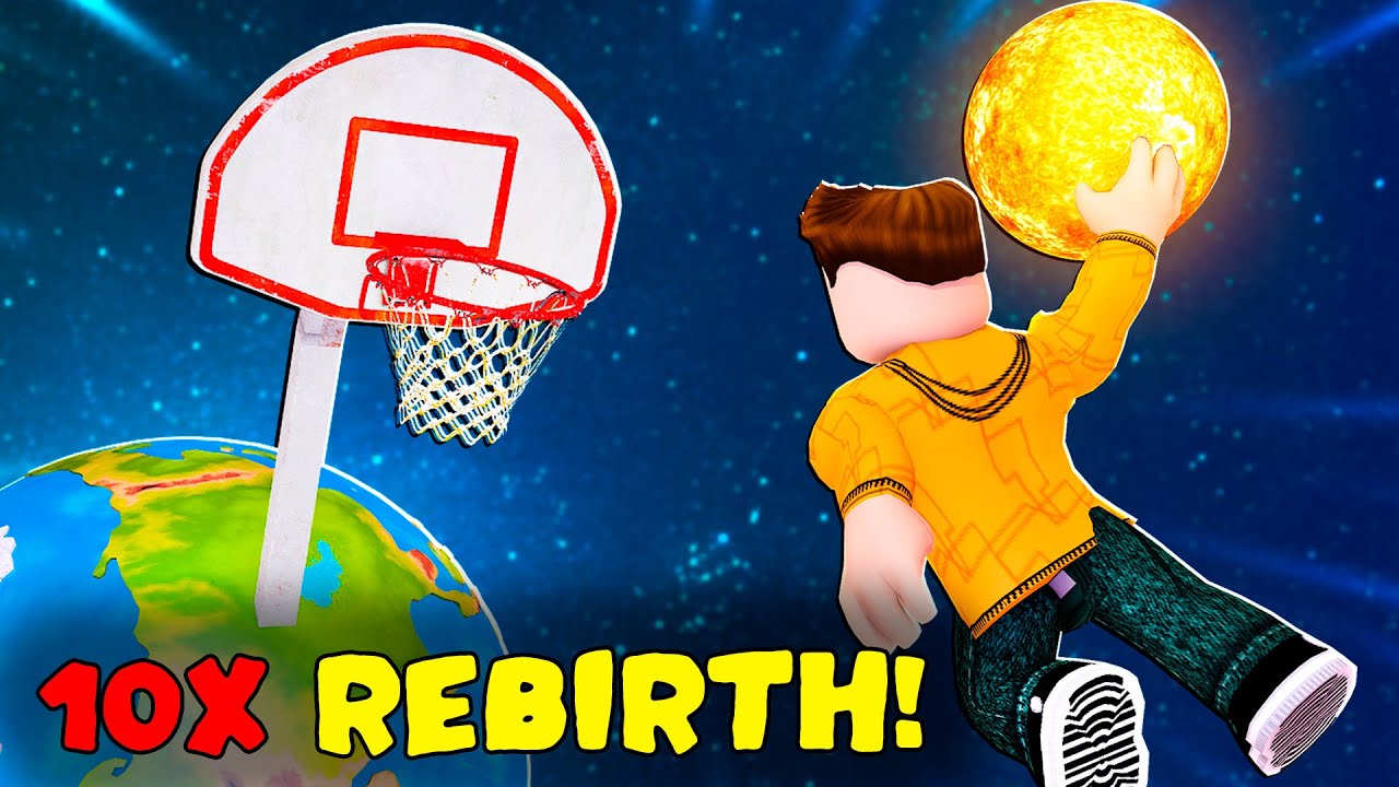 Jeg *REBIRTHEDE* 10 gange og DUNKEDE SOLEN i Roblox Dunking Race! - YouTube