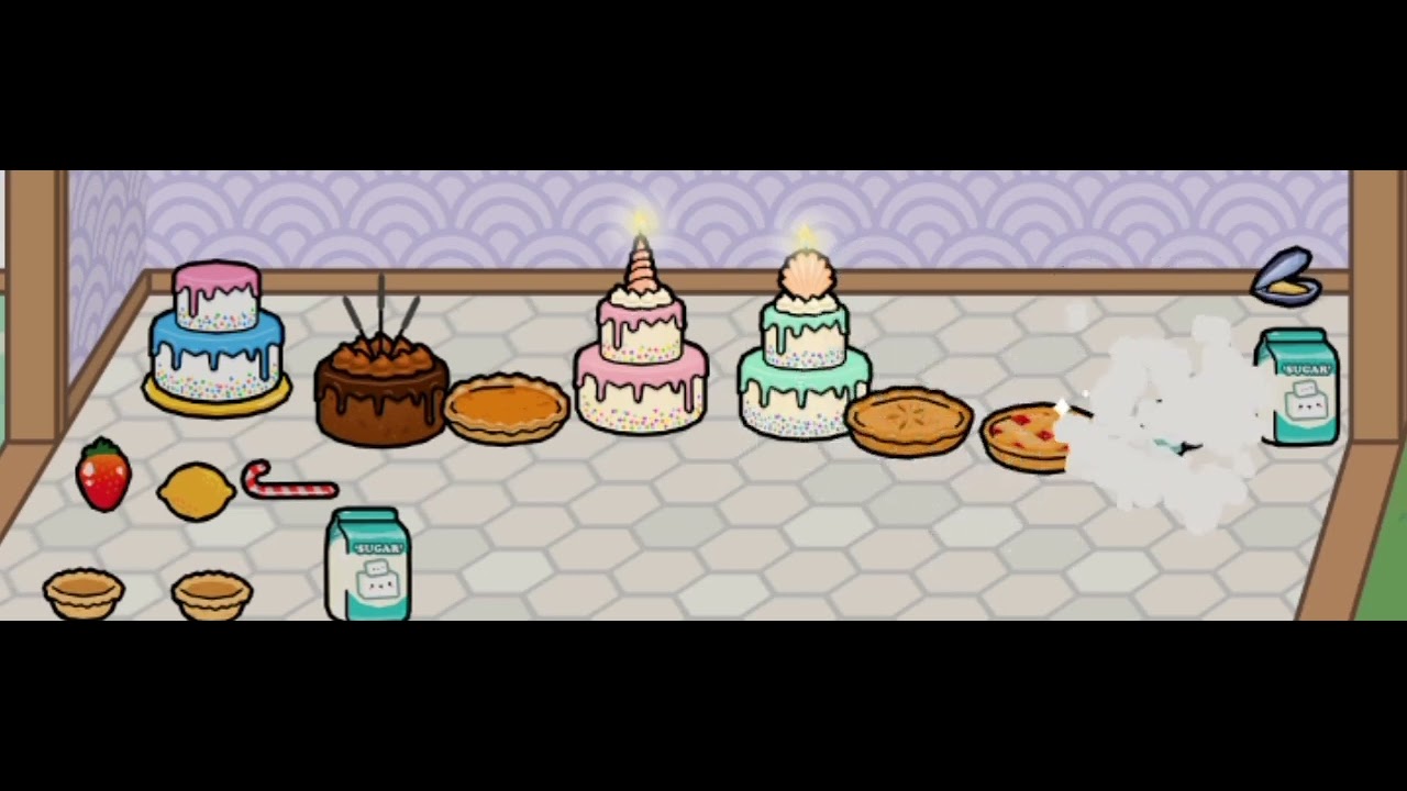 Рецепты сладостей тока бока ( часть 1) - YouTube