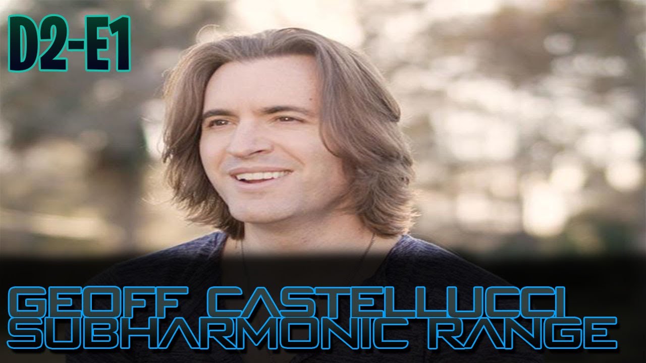 Geoff Castellucci | Subharmonic Range | 2020 - YouTube