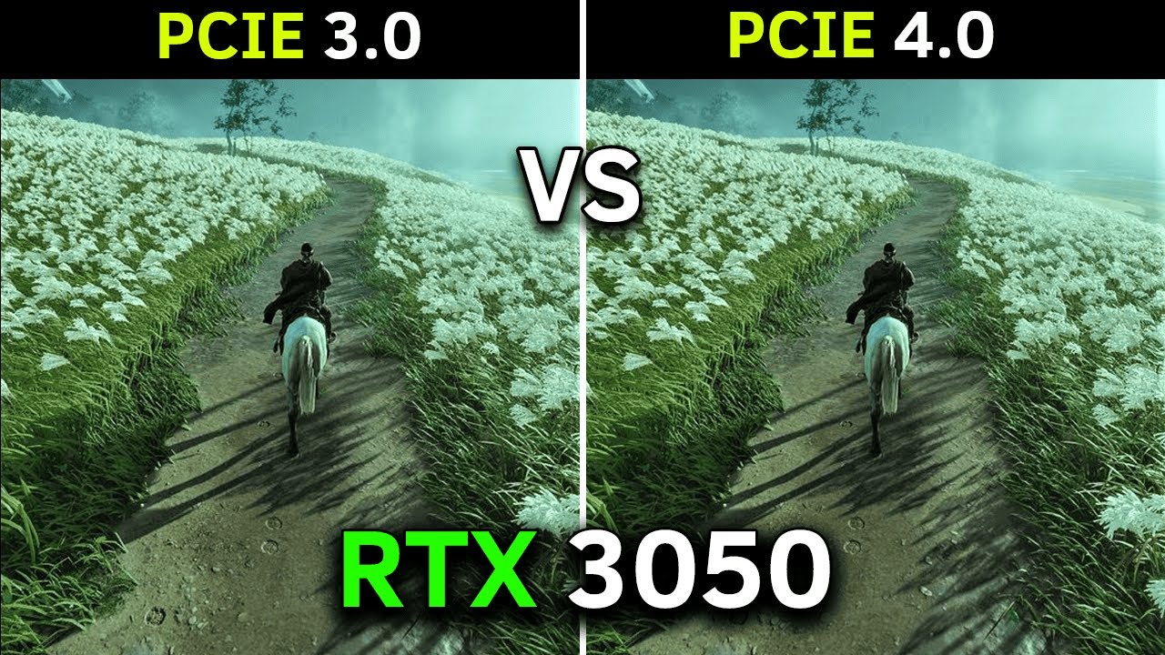 PCIe 3.0 vs PCIe 4.0 | RTX 3050 8GB | Test In 12 Games | 2024 - YouTube