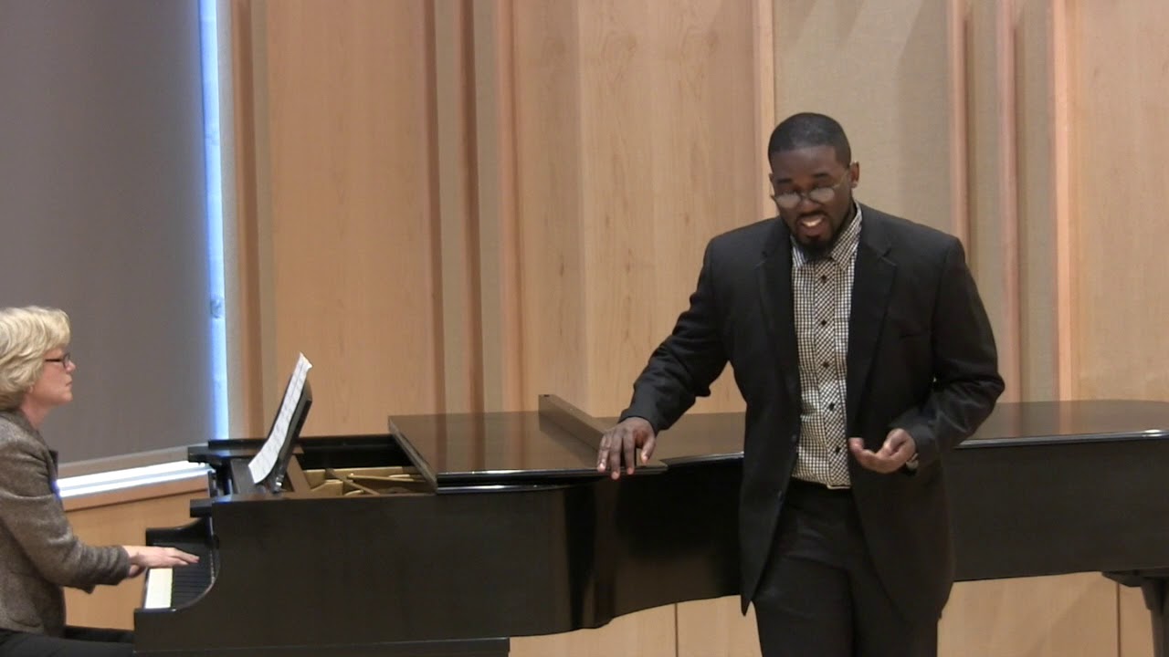 Gerald Nicholas NATS Audition 1 - YouTube