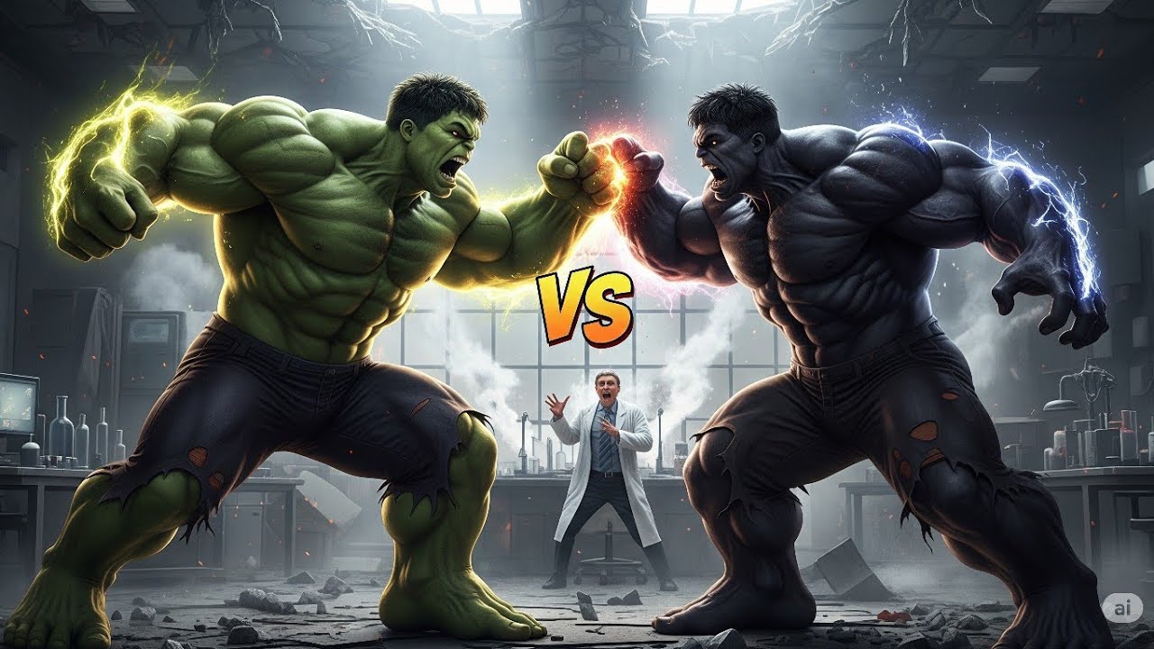 Hulk Vs Shadow Hulk: A Cloning of Hulk Goes Wrong - YouTube
