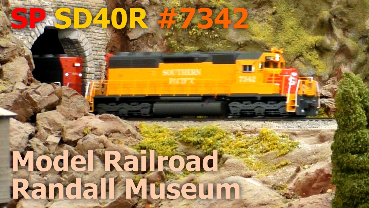 SP SD40R #7342 in Daylight Paint Scheme -- Part 3 -- Randall Museum ...