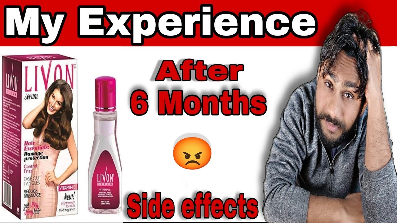 LIVON Hair Serum REVIEW | How to use Hair Serum| Benefits & Side ...