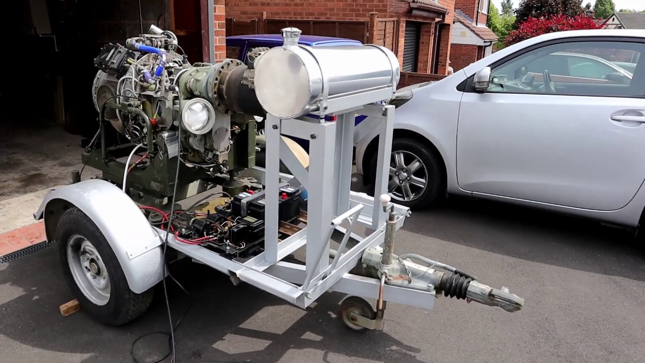 Rolls Royce Artouste APU on Trailer - Progress Update (24th May 2020 ...