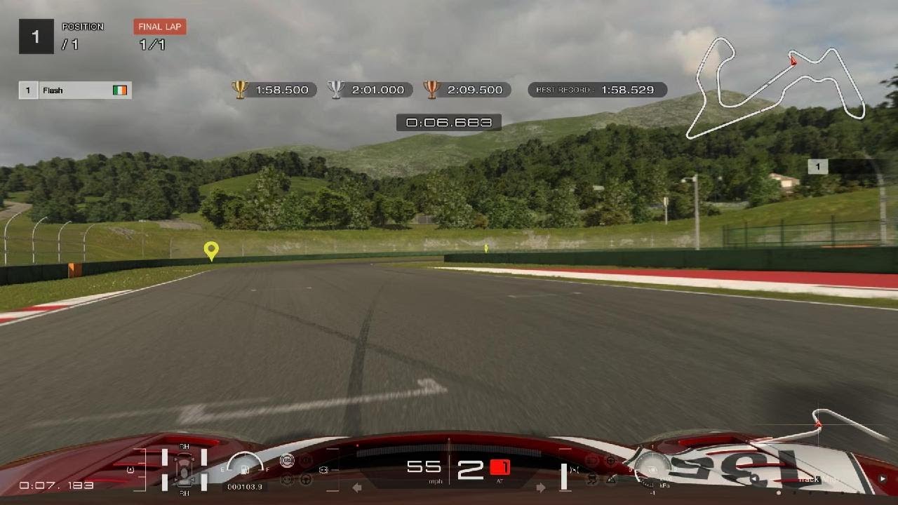 Gran Turismo 7 - Circuit Experience Gold - Lago Maggiore - YouTube