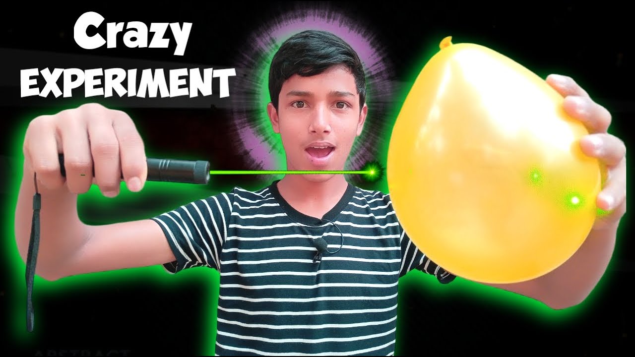 Laser Light crazy experiment লেজার লাইট দিয়ে মজার এক্সপেরিমেন্ট। Mr Tomal - YouTube