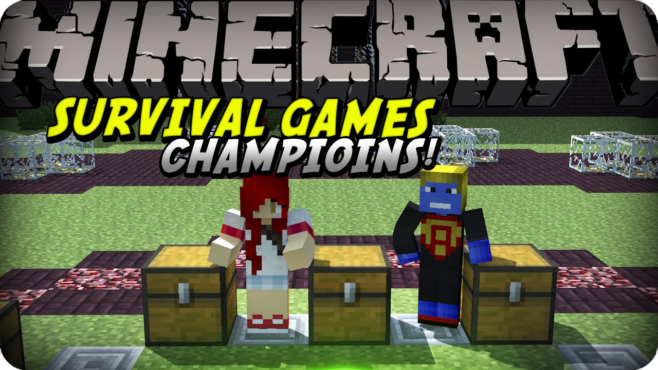 MINECRAFT : SURVIVAL GAMES FT.AFREIM : CHAMPIONS ! - YouTube
