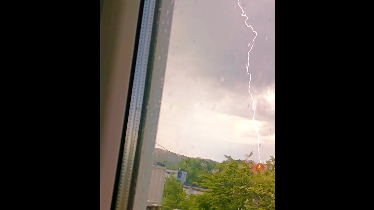 👀😱💦Weird Weather/Thunderstorm Hail & Heavy Rain#weird weather# ...