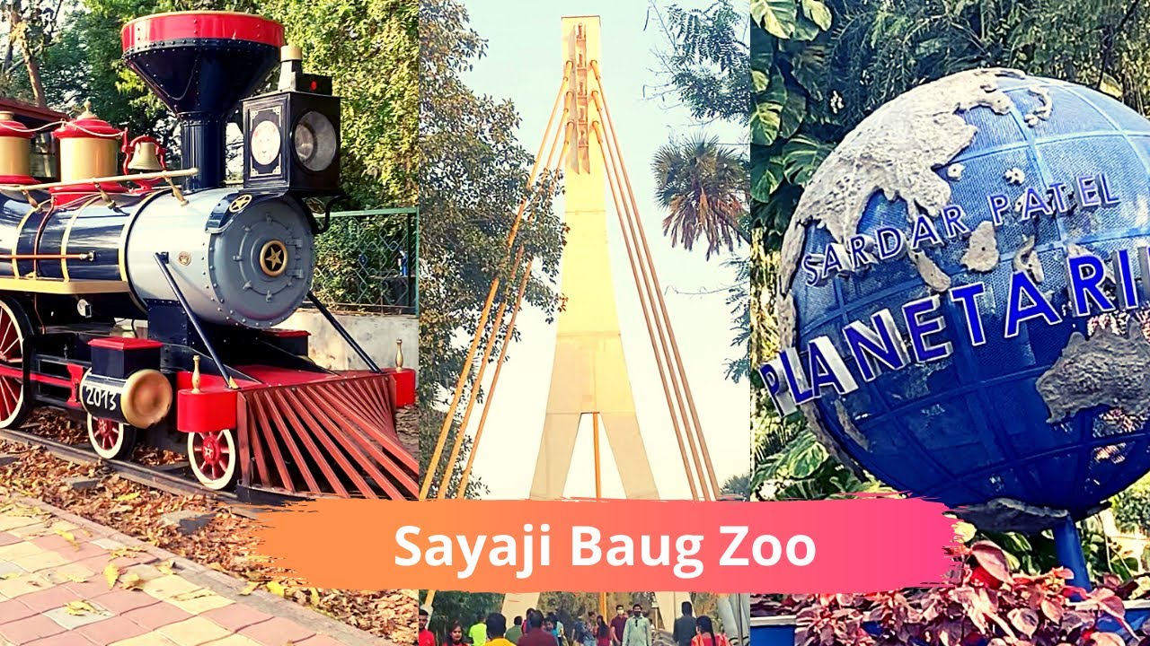 Sayaji Baug Zoo | Kamati baug | Vadodara - Gujarat | SG Videos - YouTube