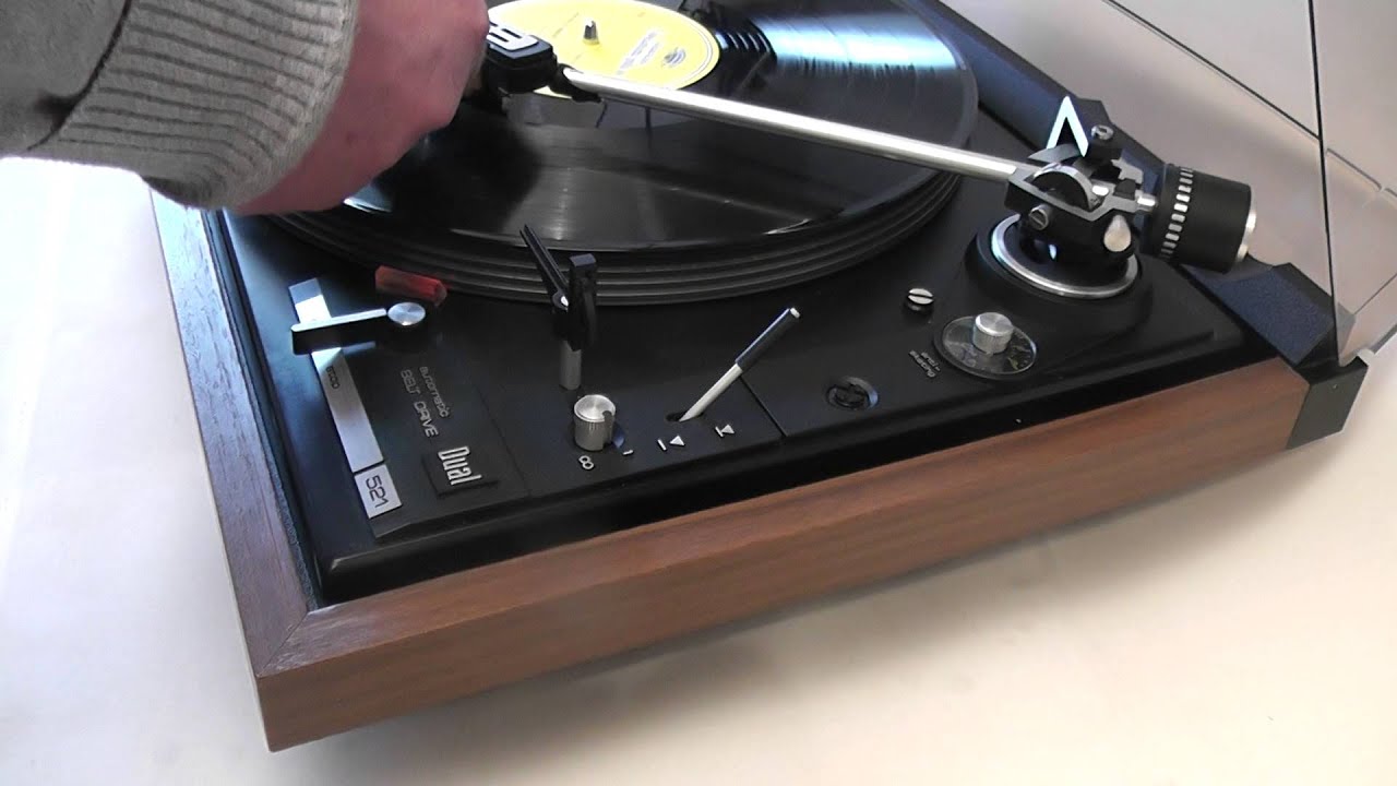 Dual 521 Plattenspieler - YouTube
