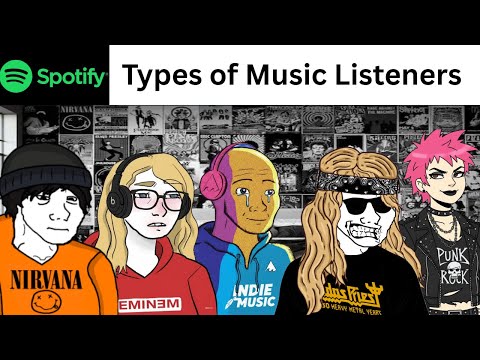 Types of Music Listeners be like