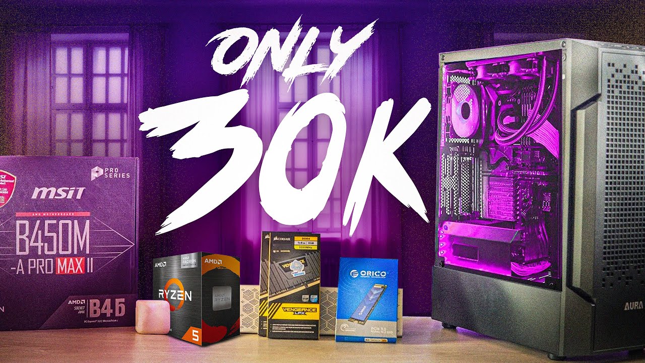 Under 30K 'Gaming PC' Build with Ryzen 5 5600G | Projuktir Khoj ...