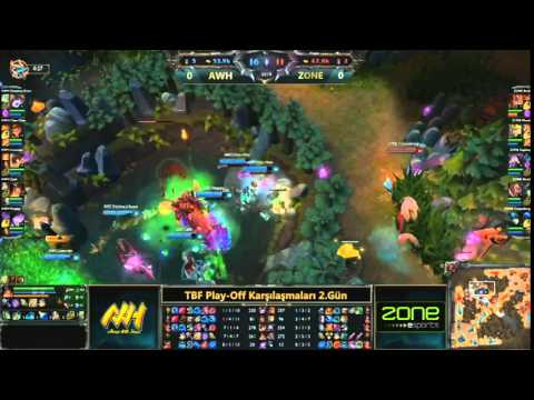 TBF Playoff ZONE - AWH 1. Maç Muscle Baron Çalıyor