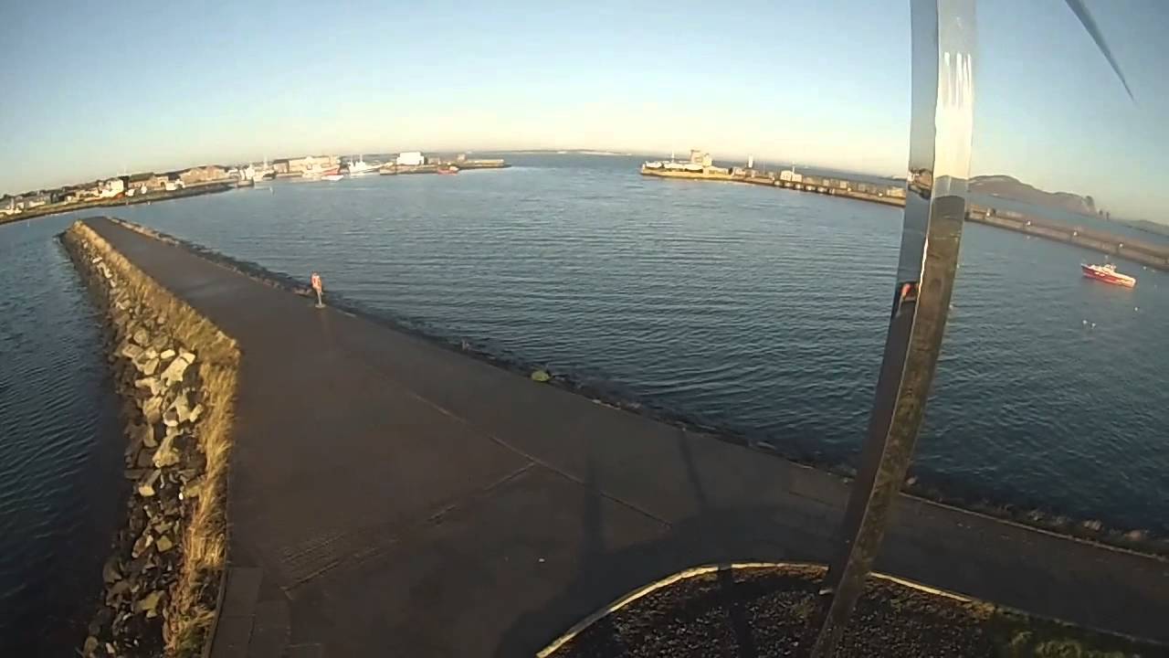 Howth Harbour and Burrow Beach, Jan. 2104 - YouTube