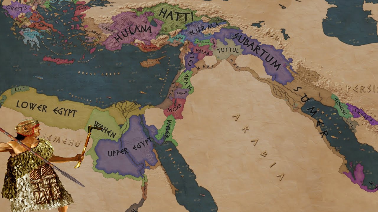 Crusader Kings 3: Bronze Age Maryannu - AI Only Timelapse - YouTube